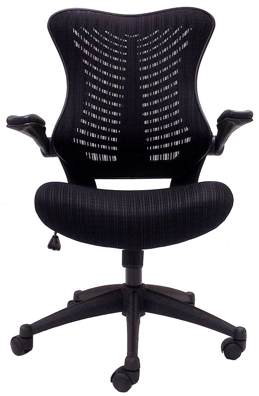 Ergonomic office chair with flip up arms store