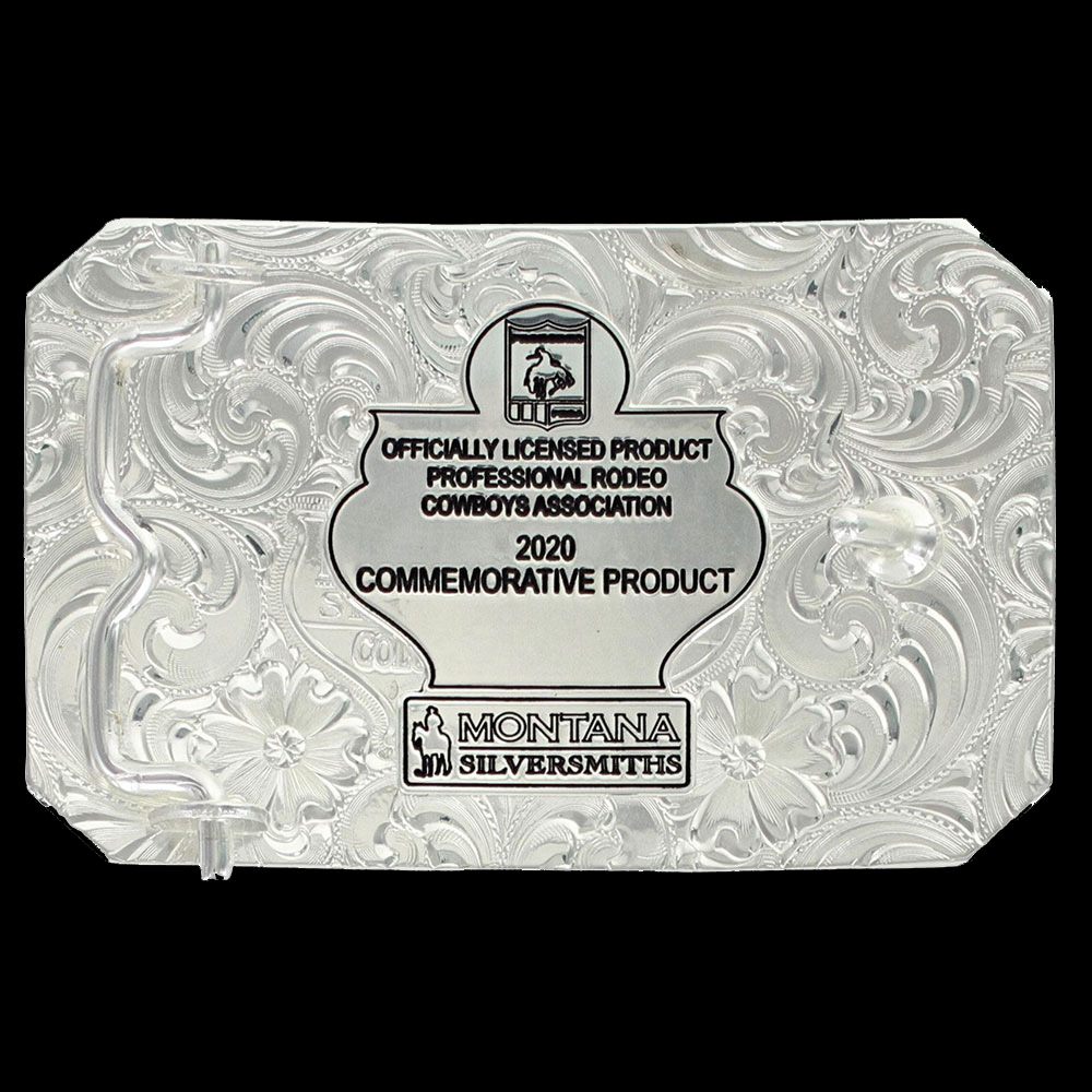 2020 Wrangler National Finals Rodeo Card Buckle