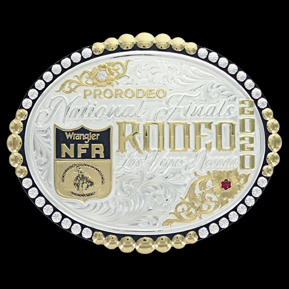 2020 Wrangler National Finals Rodeo Elite Buckle