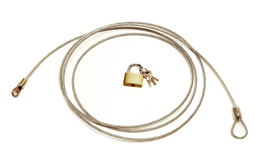 *CLEARANCE ITEM* Car Cover Cable & Lock