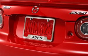 Genuine Mazda Miata OEM MX-5 License Plate Frame