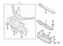 Genuine Mazda Miata OEM Radiator Support Splash Shield Under Cover 2006 ...