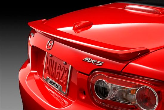 Genuine Mazda Miata OEM Rear Non- Painted Lip Spoiler(Soft-Top Models Only)