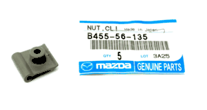Genuine OEM Mazda Front Bumper Cover Nut Clip 1990-2015