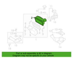 Genuine Mazda Miata OEM Air Filter Case Cover 2006-2015
