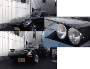 *CLEARANCE ITEM* Mazda Miata Low Profile Headlight Kit 1990-1997 - Sale!
