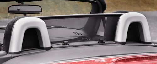 Mazda Miata Mesh Wind Blocker Black 2006-2021