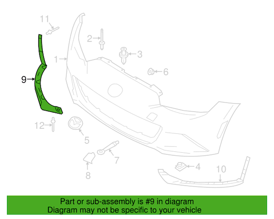 *CLEARANCE ITEM* Mazda Miata MX-5 OEM Front Air Dam Skirt Deflector 2016+