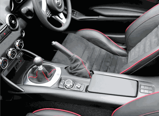 Mazda MX-5 Miata Custom Leather EBrake Boot 2016+