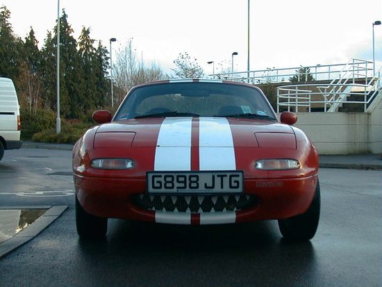 Mazda MX-5 Miata Great White Teeth Grille Insert
