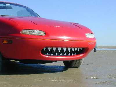 Mazda MX-5 Miata Great White Teeth Grille Insert