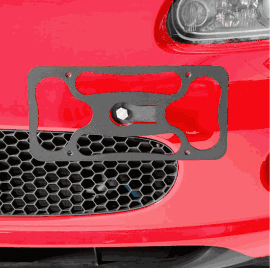 Mazda MX-5 Miata License Plate Relocation 2006-2018