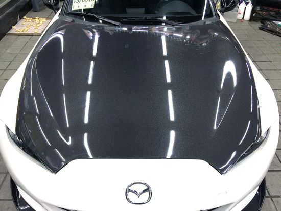 Mazda MX-5 Miata OEM Style Carbon Fiber Hood 2016+