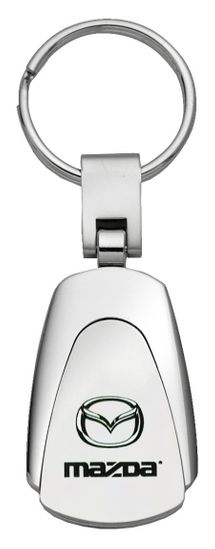 Mazda Stainless Teardrop Logo Key Chain