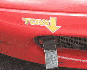Miata "Tow" Stickers