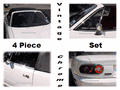 Miata Vintage Chrome - Vent Window Kit