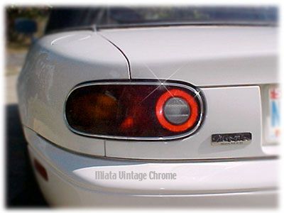 Miata Vintage Chrome - Taillight Surround