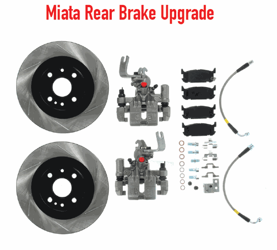 StopTech Big Brake Kit for Mazda Miata - NA/NB 1.8 Sport BBK - Whole Kit