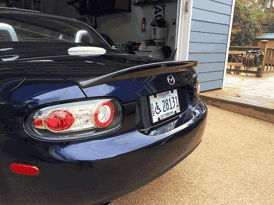 TRD Style Trunk Spoiler Mazda Miata PRHT 2006-2014