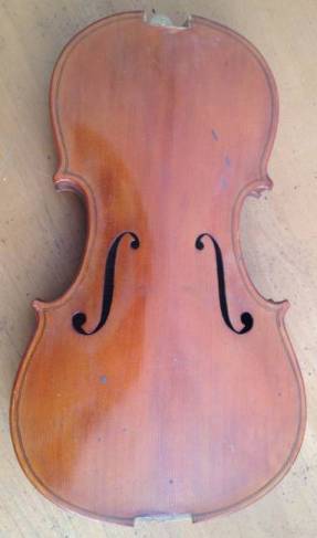 4/4 Violin Body