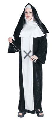 Classic Nun Costume, Adult Nun Costume