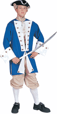 Colonial Captain Costume, Adult Colonial Costume