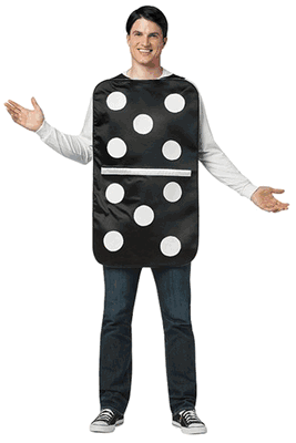 Adult Domino Costume, Dominoes Halloween Costume