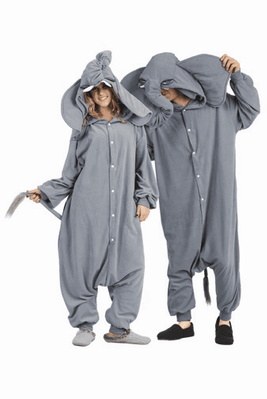 Adult Elephant Funsies, Elephant Pajamas, Adult Elephant Costume