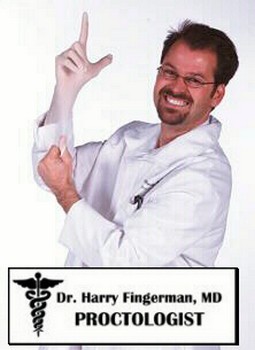 Adult Harry Fingerman Proctologist Costume