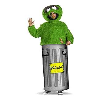 Oscar the grouch costume store