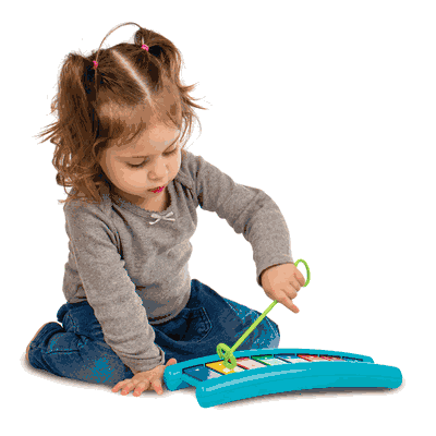 Curved Xylophone Musical Toy