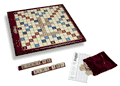 Wood Scrabble Deluxe, Wooden Scrabble Deluxe Classic Edition