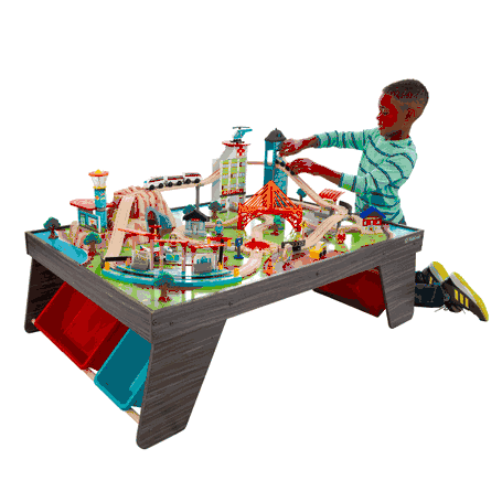 Kidkraft Pacific Railway Train Set & Table