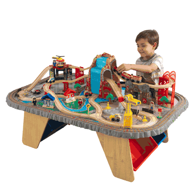 Kidkraft Waterfall Junction Train Set & Table