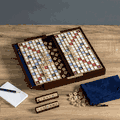 Wood Scrabble Deluxe, Wooden Scrabble Deluxe Classic Edition