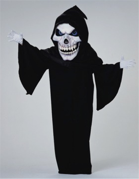Skull Mascot Costume, Halloween Mascot Costume