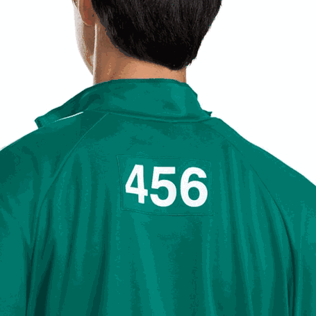 Squid Game Player 456 Track Suit Costume