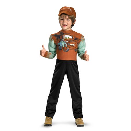 Tow Mater Muscle Costume, Disney Cars Costumes
