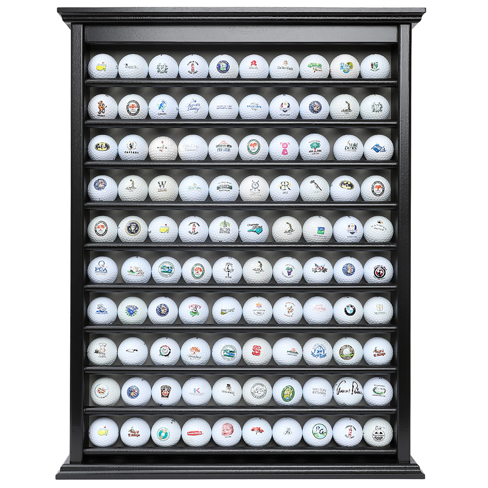 100 Golf Ball Display Rack - Black