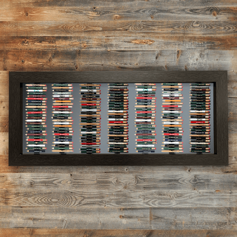175 Golf Pencil Display Case - Black/Gray | Great Golf Memories