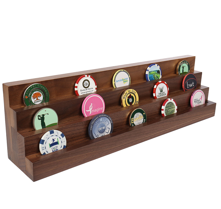 24 Poker Chip Display
