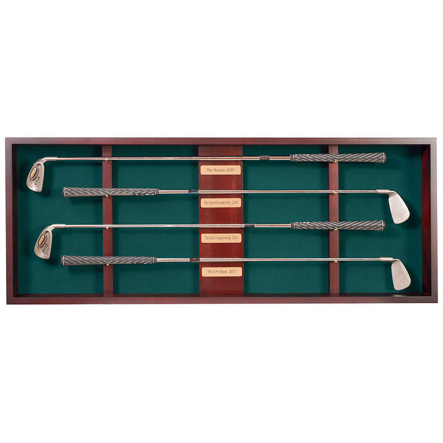 4 Golf Club Shadow Box Display