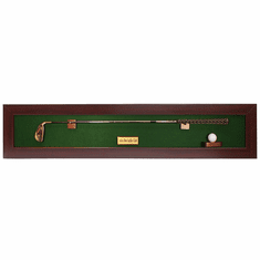 Golf Club Putter Wall Display Case, Rack, Stand, Box