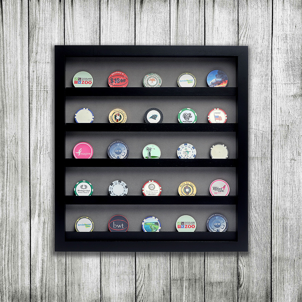 Casino Chip Display Case