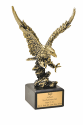 Large Brass Eagle - Double Eagle Trophy