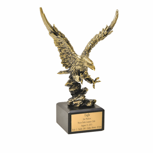 Large Brass Eagle - Double Eagle Trophy