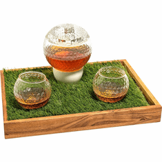 Personalized Golf Ball Glassware, Drinking Glasses, Decor