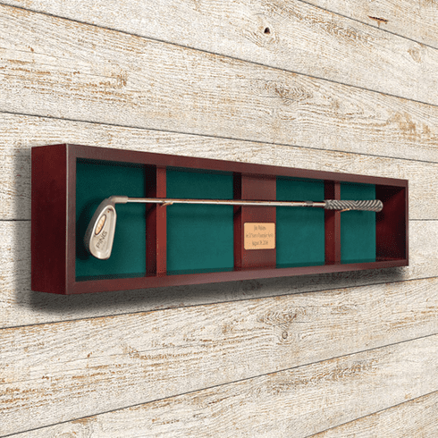 Golf Club Shadow Box Display | Great Golf Memories