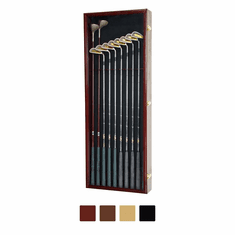 Golf Club Putter Wall Display Case, Rack, Stand, Box