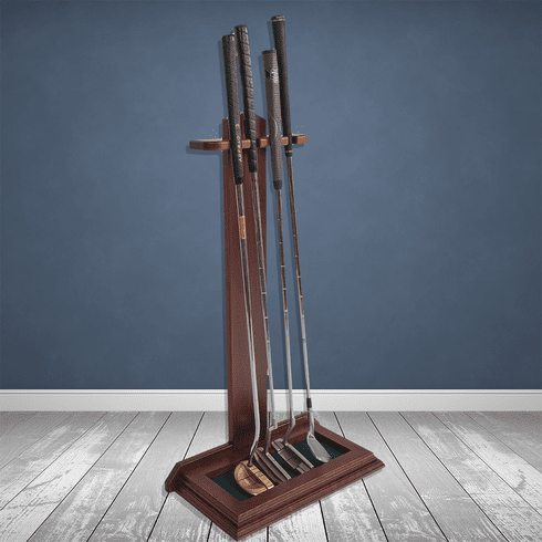 Golf Putter Stand - Cherry | Great Golf Memories